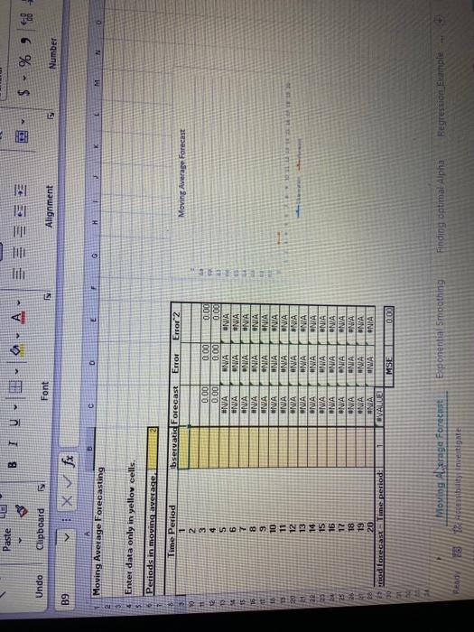 Solved 1. A electronic store wants to forecast its weekly | Chegg.com