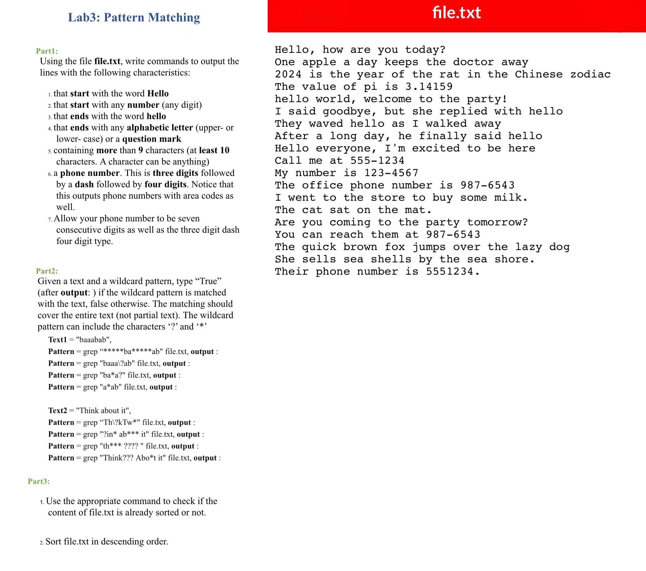 Solved I need help completing this using the terminal in | Chegg.com