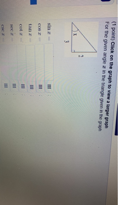 Solved (1 point) Click on the graph to view a larger graph | Chegg.com