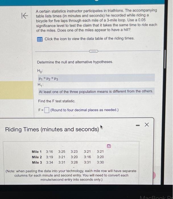 Solved A certain statistics instructor participates in | Chegg.com