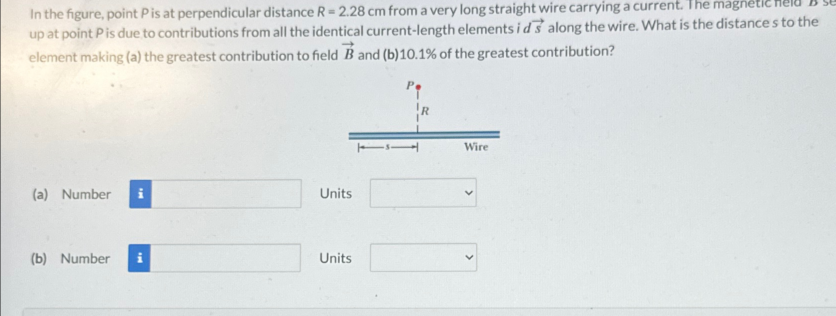 Solved In the figure, point P ﻿is at perpendicular distance | Chegg.com