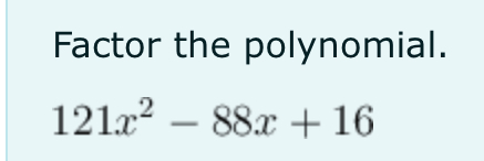 Solved Factor the polynomial with the grouping | Chegg.com