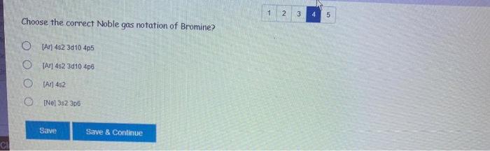 Solved Module: 4lesson 3 electronic configuration 1 2 3 4 5 | Chegg.com