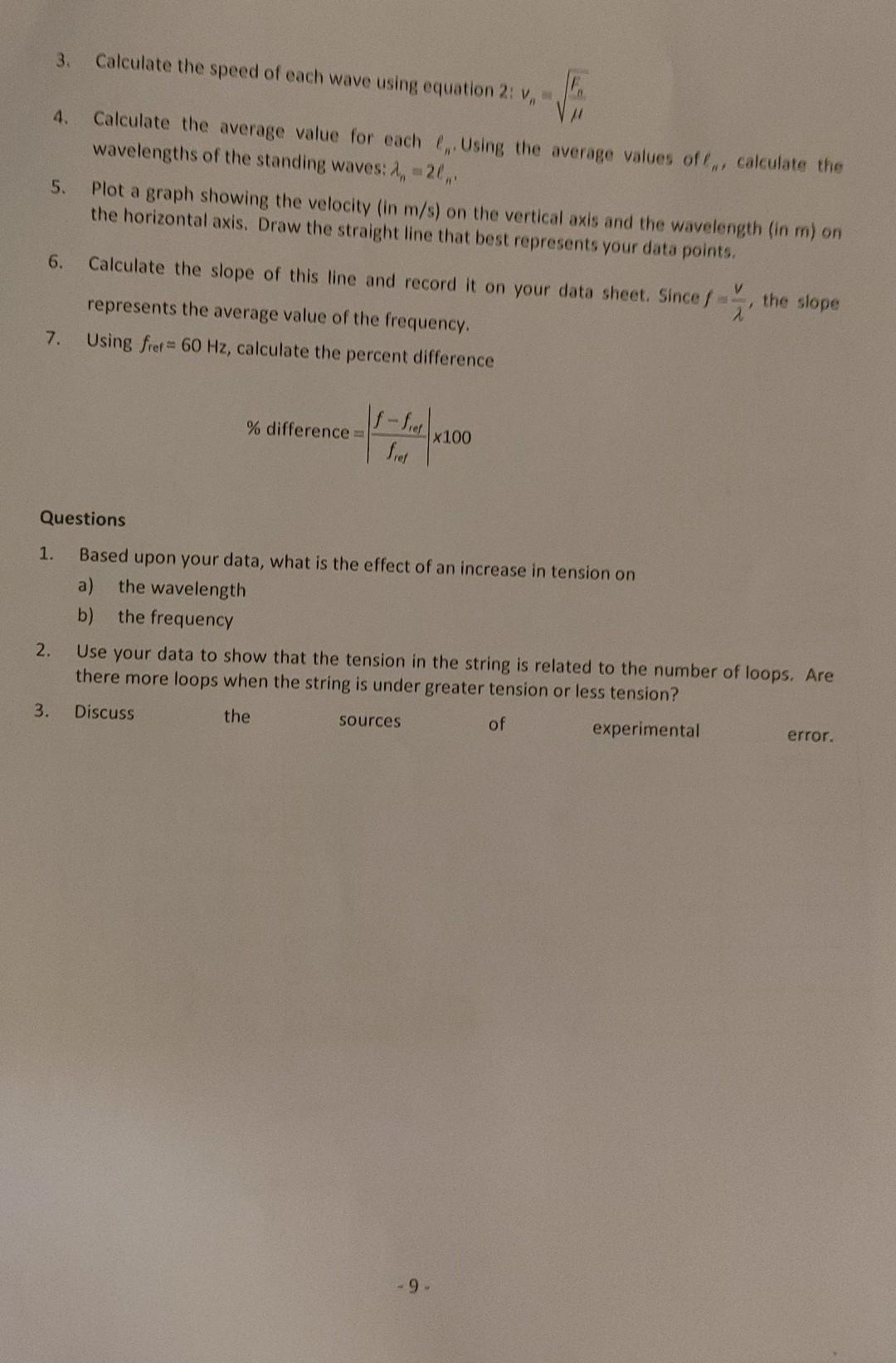 Objectives After completing this experiment you | Chegg.com