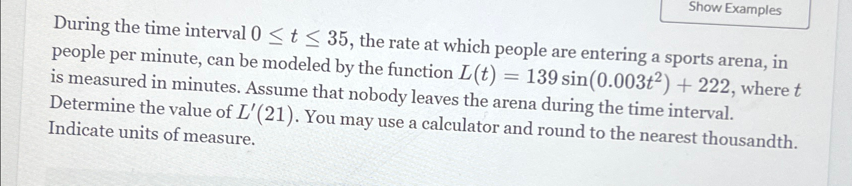 Solved Show ExamplesDuring the time interval 0≤t≤35, ﻿the | Chegg.com