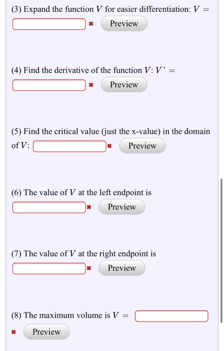 Solved Open-box Problem. An open-box (top open) is made from | Chegg.com