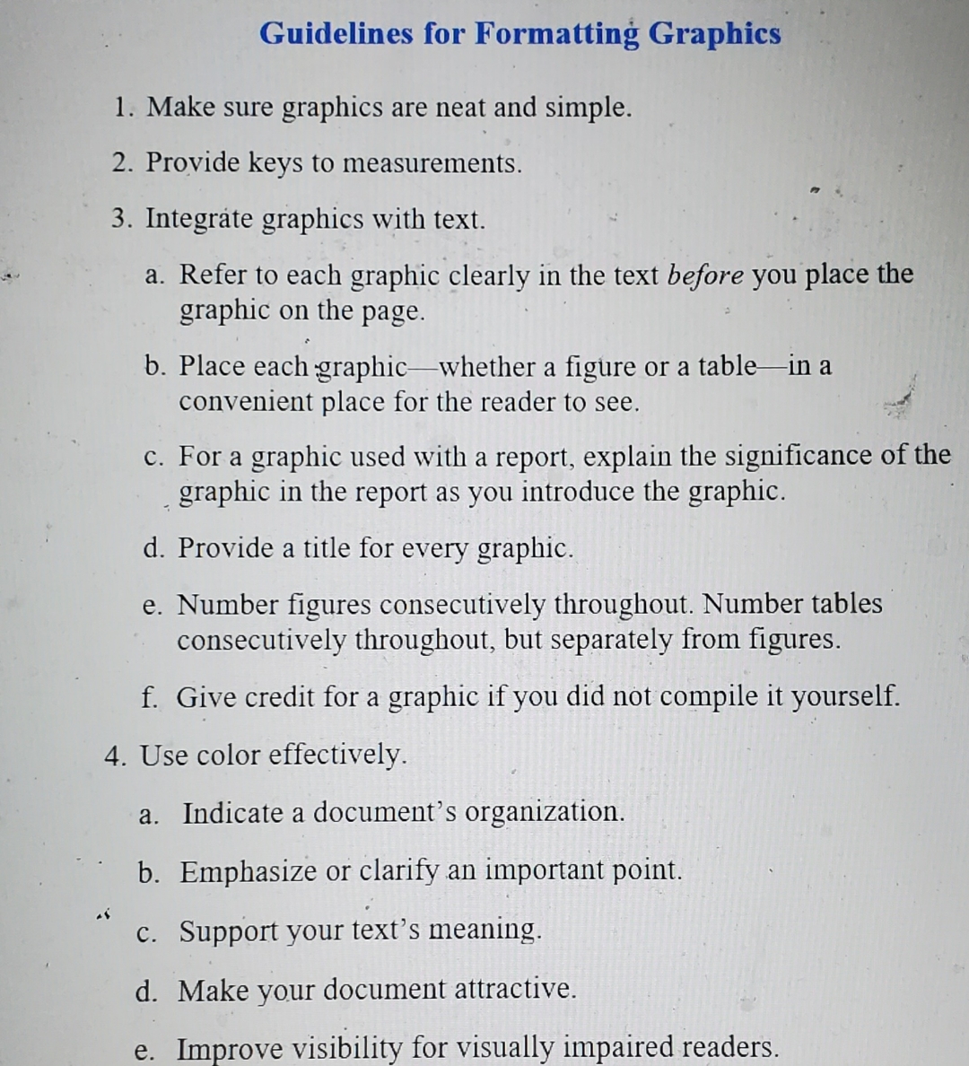 Solved How to solve Create a graphic.Guidelines for | Chegg.com
