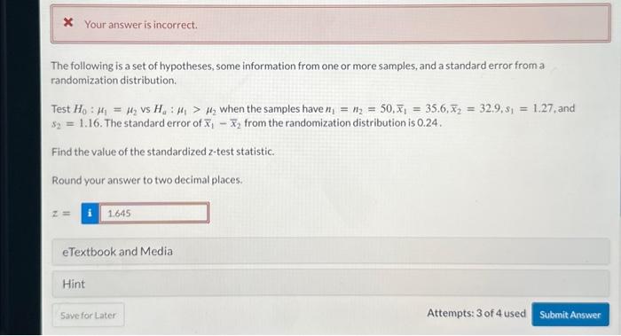 Solved The Following Is A Set Of Hypotheses Some
