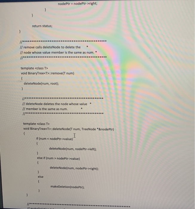 Solved Using The Binarytree H File Shown Below And Posted