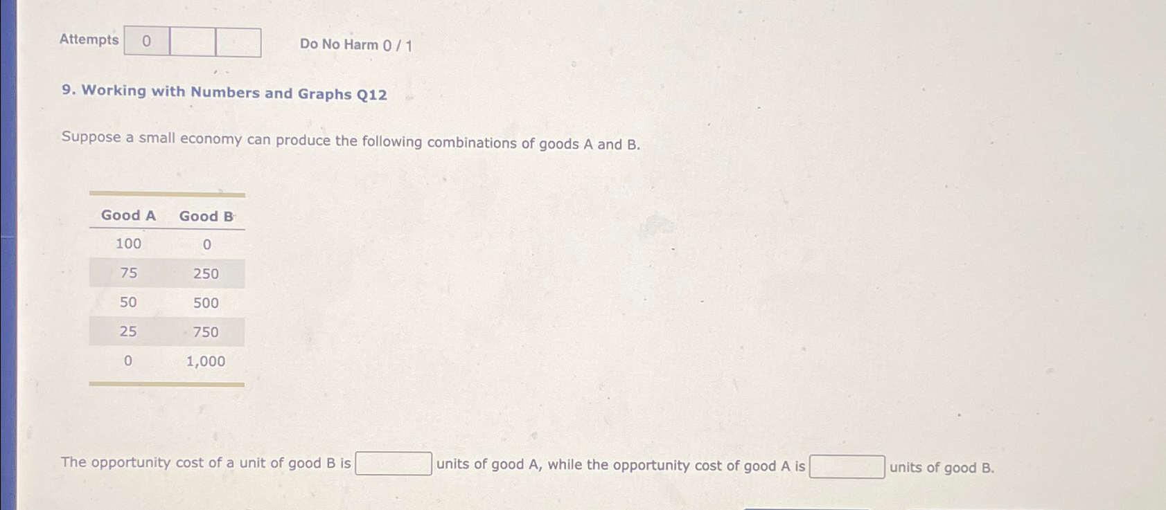Solved AttemptsDo No Harm 019. ﻿Working with Numbers and | Chegg.com