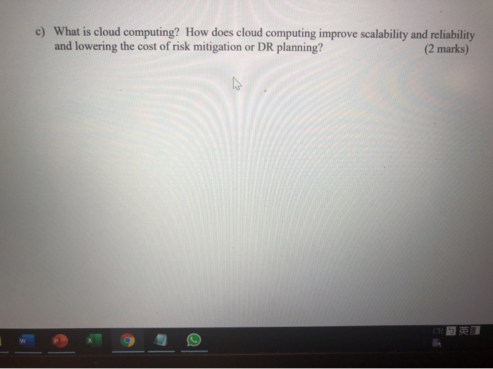 Solved C What Is Computing How Does Comput
