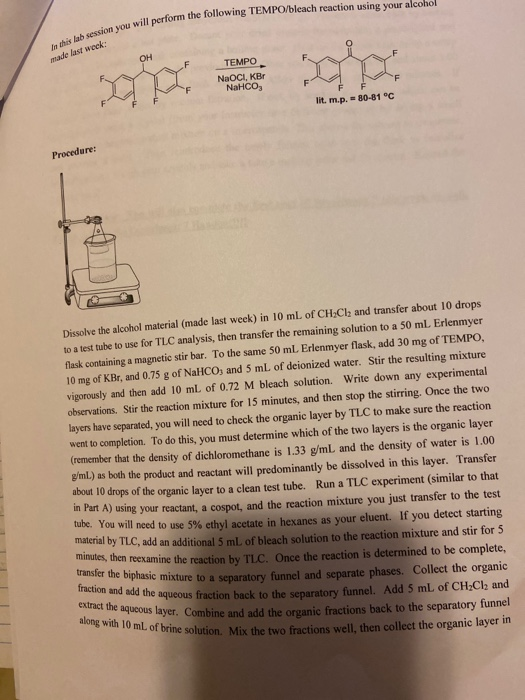 Solved EXPERIMENT 6: SYNTHESIS OF ACRIDONE, PARTB | Chegg.com
