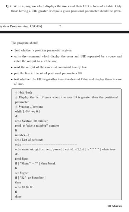 Solved please explain in detail the following Linux script, | Chegg.com