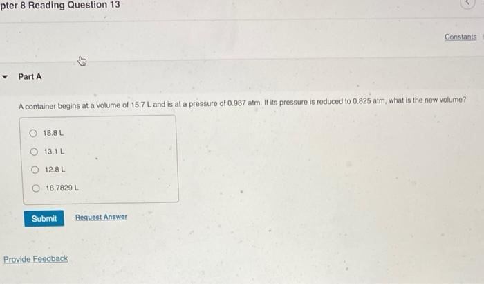 Solved pter 8 Reading Question 13 Constants Part A A | Chegg.com