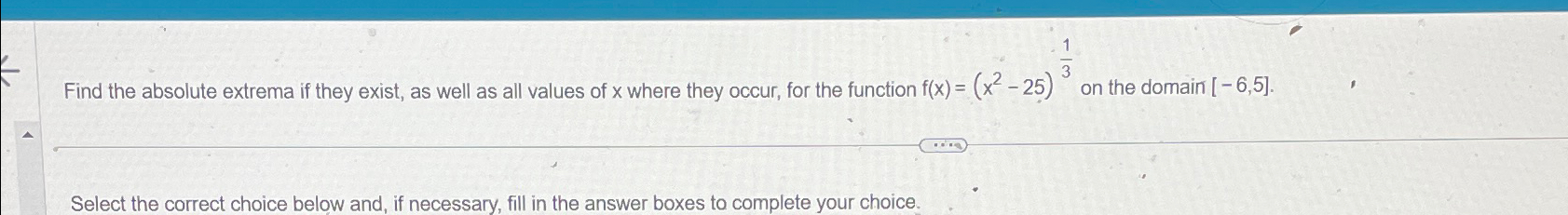 Solved Find the absolute extrema if they exist, as well as | Chegg.com