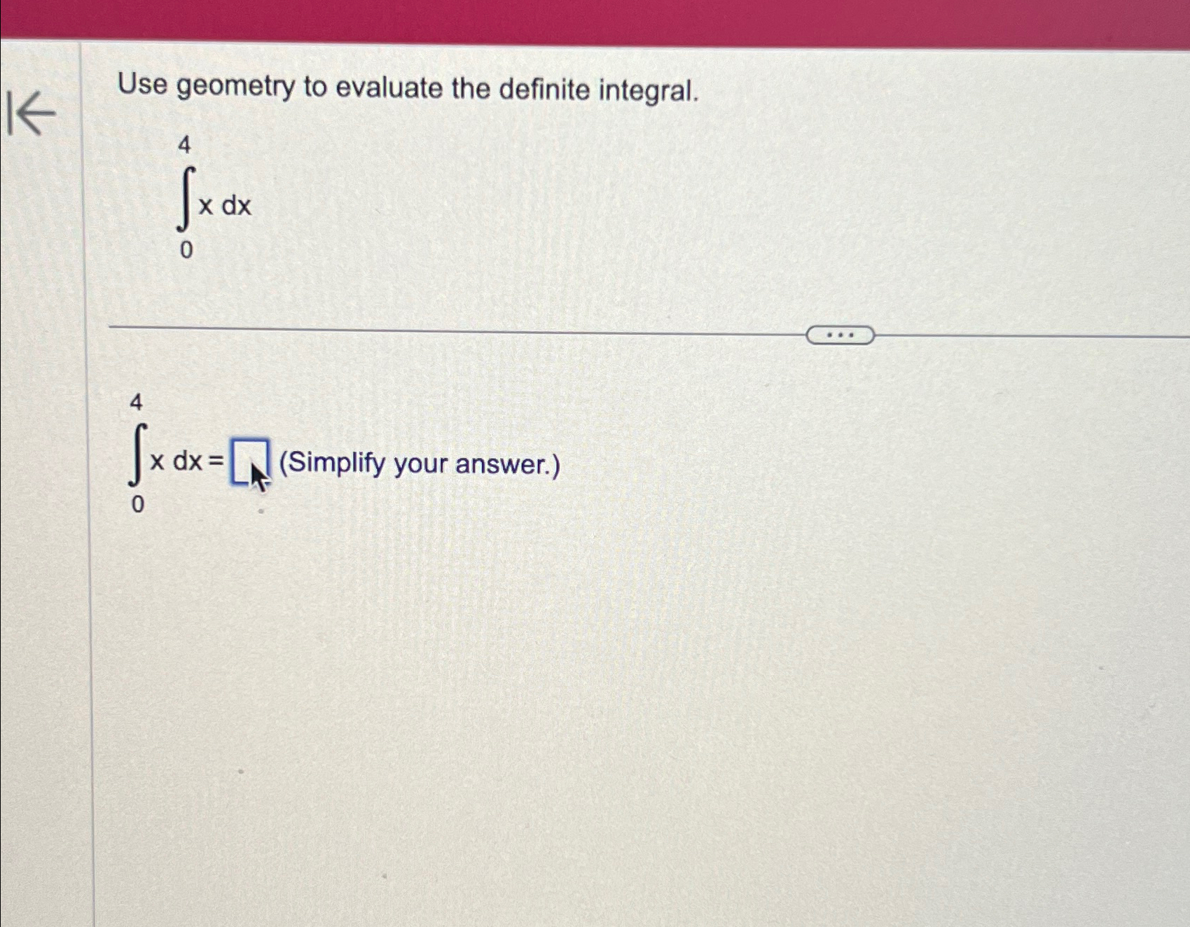 Solved Use geometry to evaluate the definite | Chegg.com