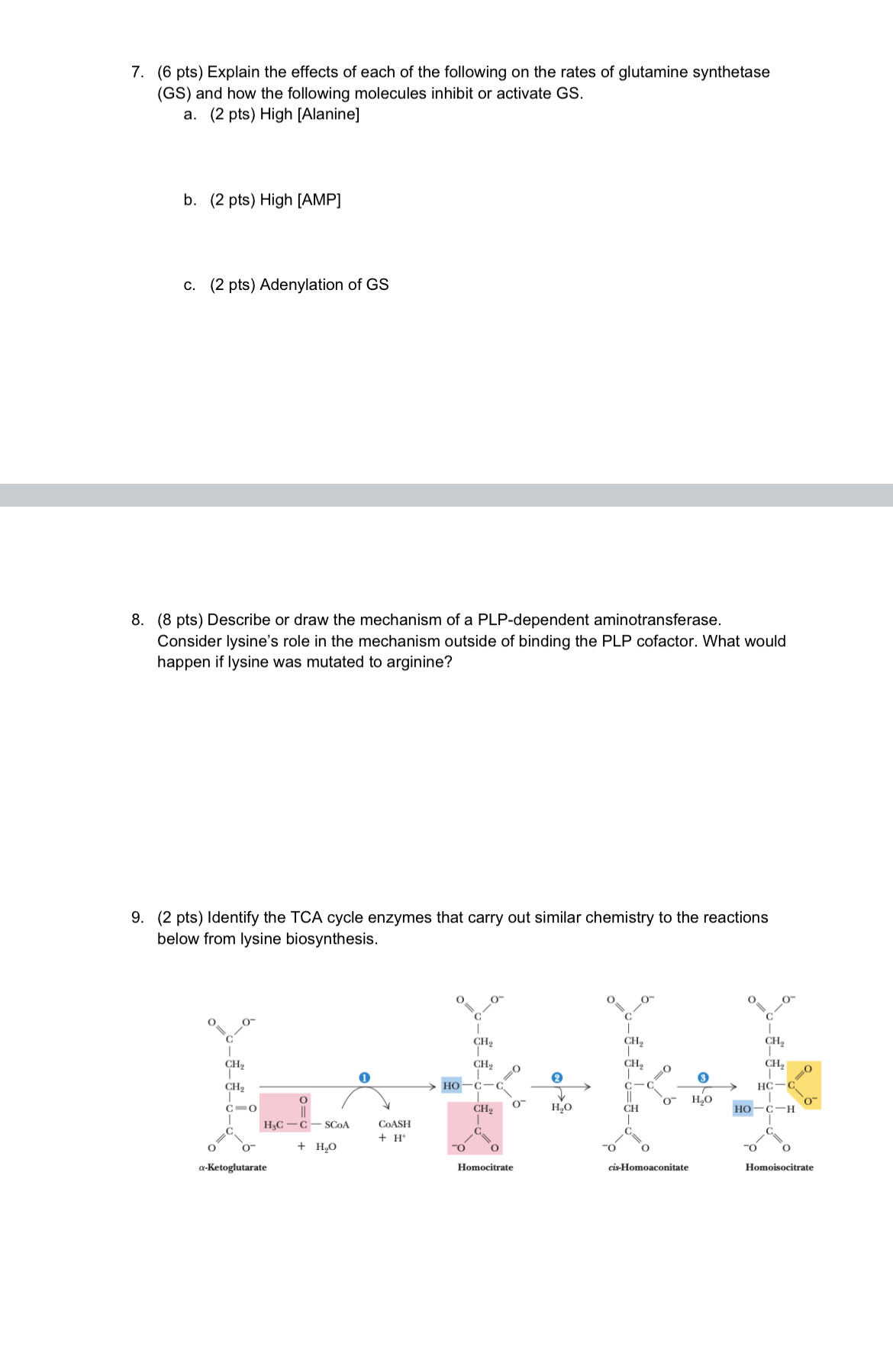 Solved (6 ﻿pts) ﻿Explain the effects of each of the | Chegg.com