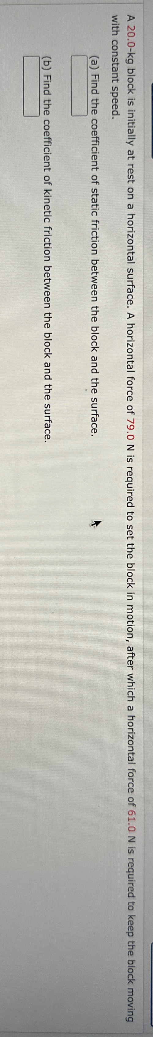 Solved with constant speed.(a) ﻿Find the coefficient of | Chegg.com