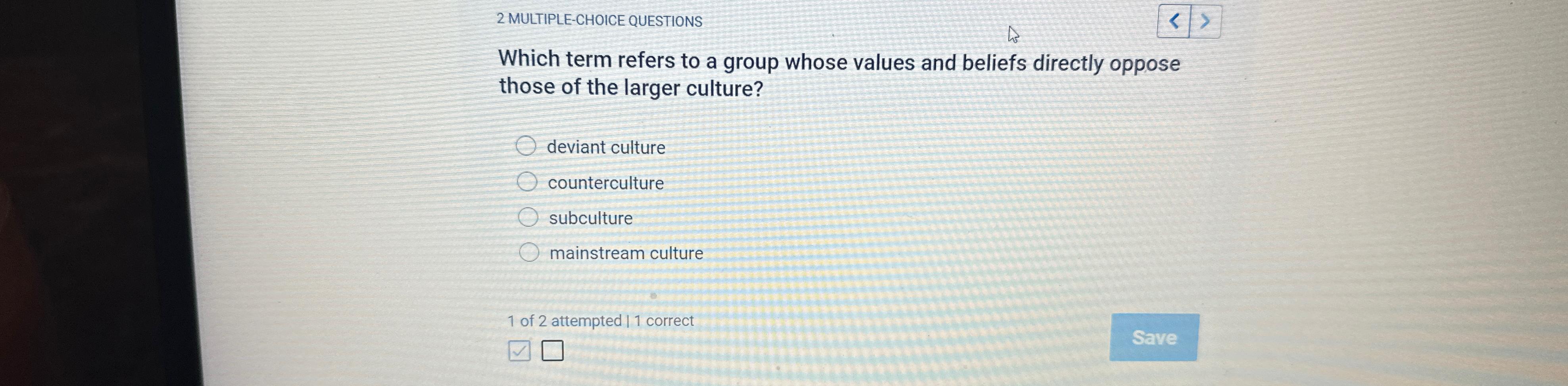 Solved 2 ﻿MULTIPLE-CHOICE QUESTIONSWhich term refers to a | Chegg.com
