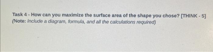 Solved Unit 2 Geometry Task MAP4C1 Due Date: March 23, 2022 | Chegg.com