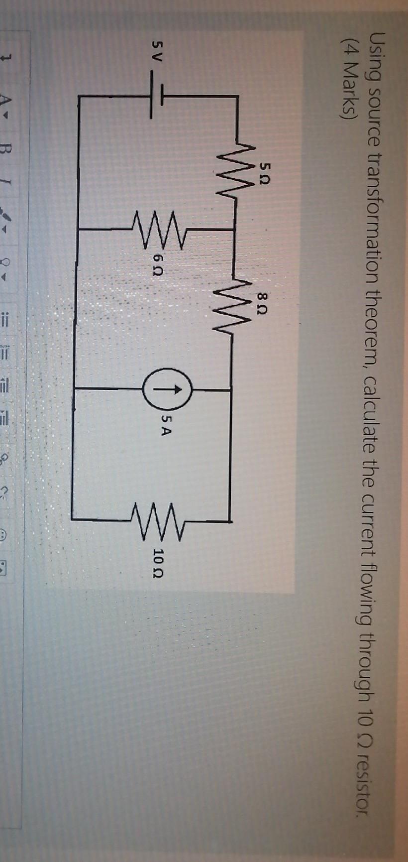 Solved Using source transformation theorem, calculate the | Chegg.com Solved Using source transformation theorem, calculate the | Chegg.com