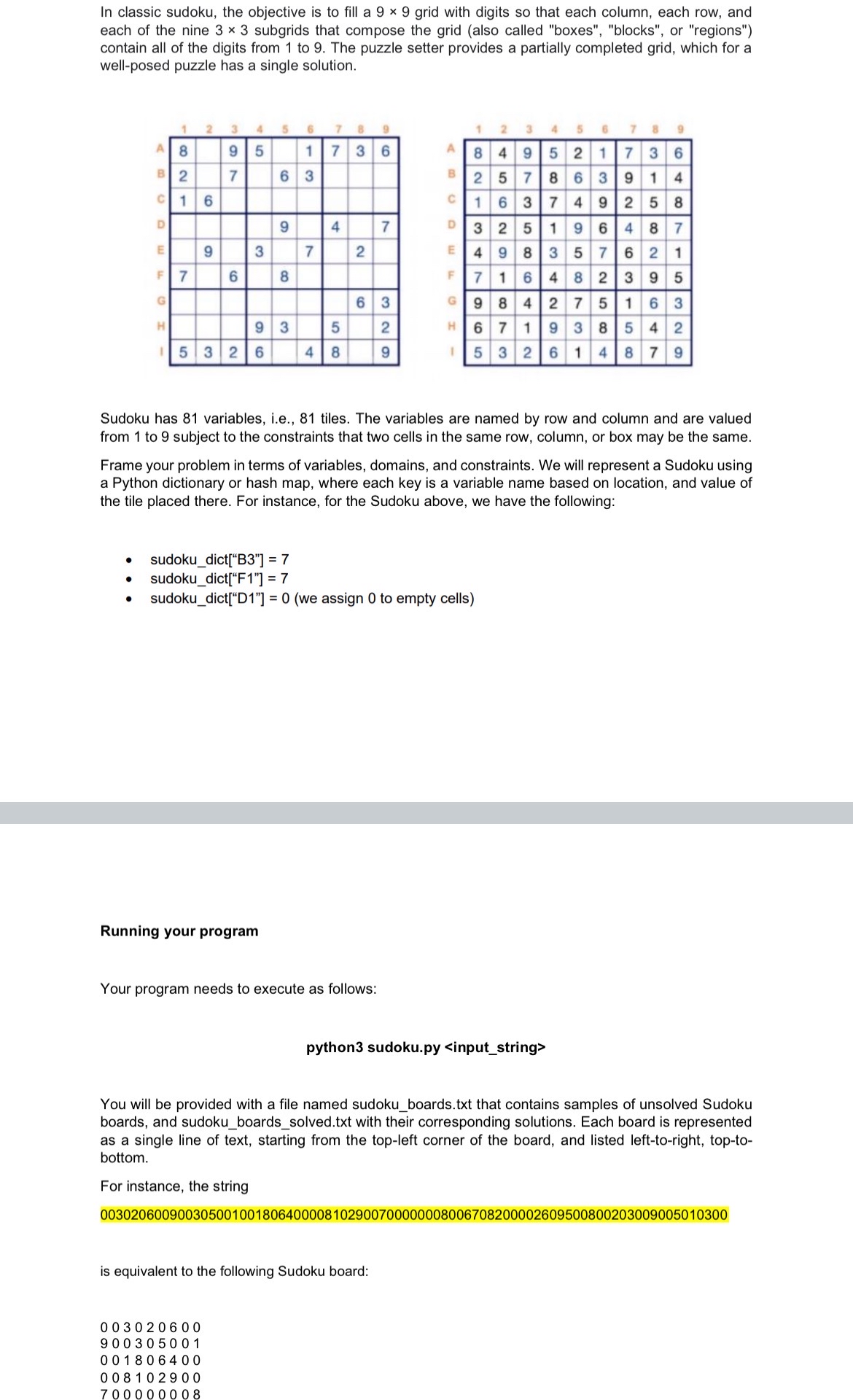 Solved In classic sudoku, the objective is to fill a 9×9 | Chegg.com