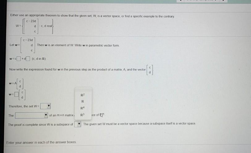 Solved Either use an appropriate theorem to show that the | Chegg.com