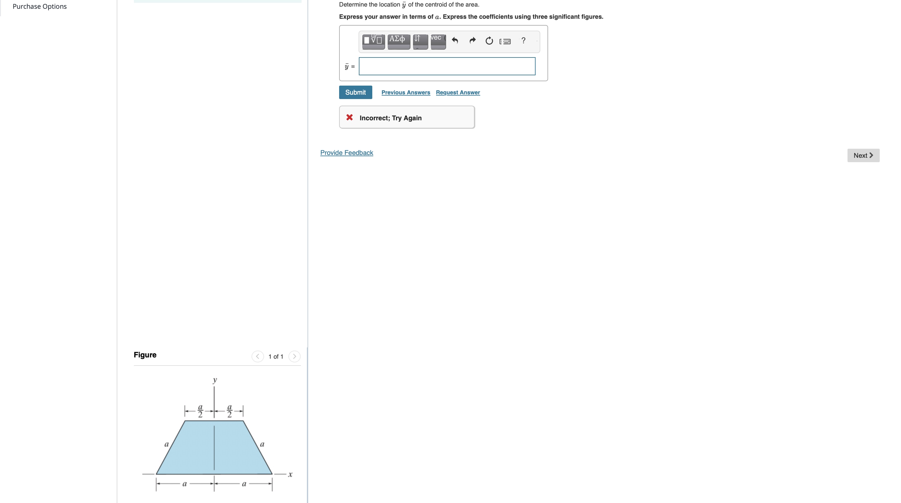 Solved Consider the area shown in (Figure 1). ﻿A trapezoid | Chegg.com