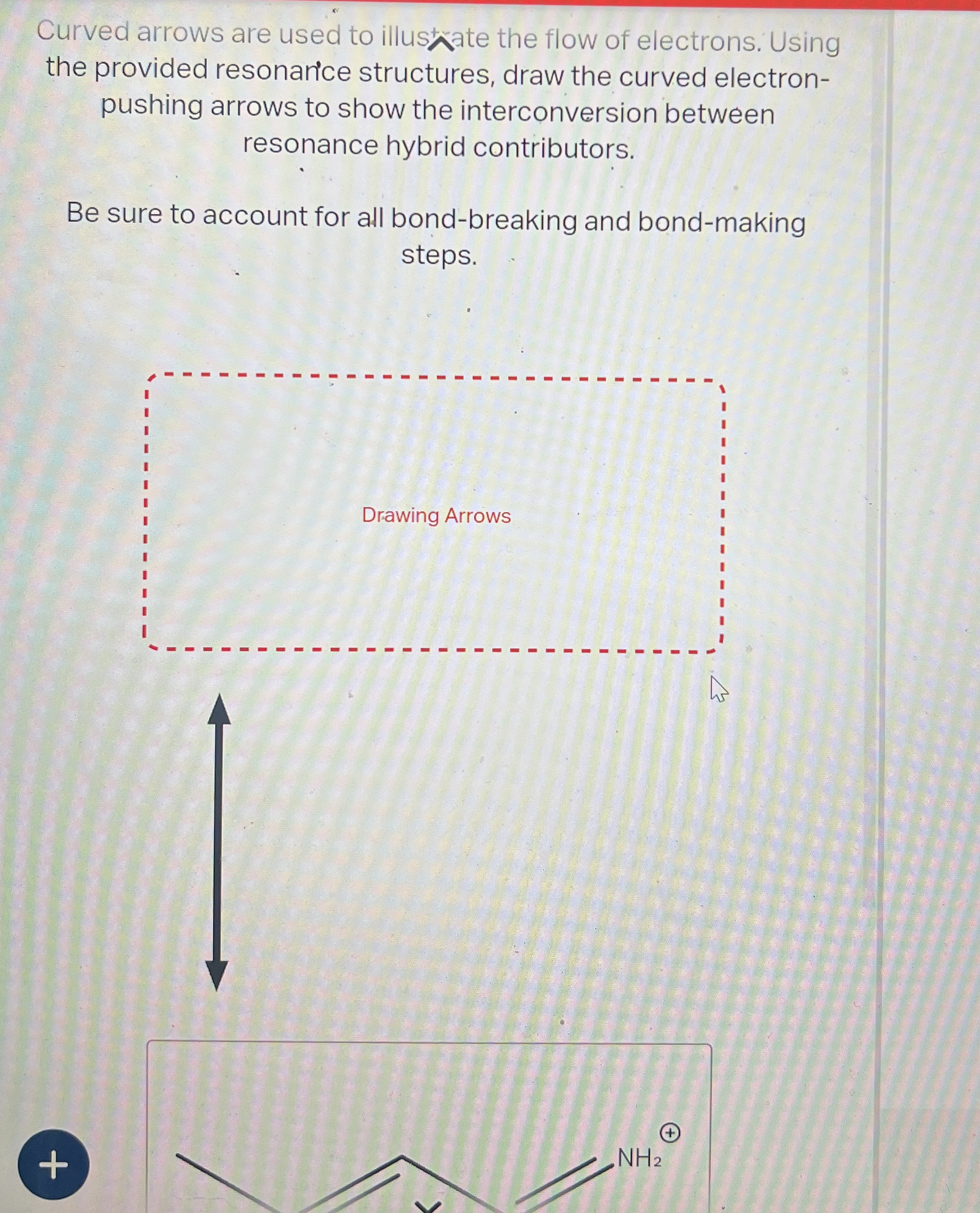 Curved arrows are used to illustate the flow of | Chegg.com