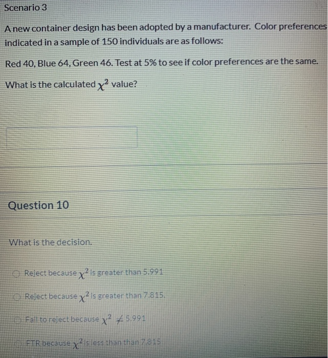 Solved Scenario 3 A new container design has been adopted by | Chegg.com