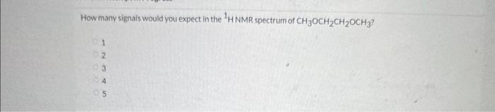 Solved Identify the expected multiplicity for each signal in | Chegg.com