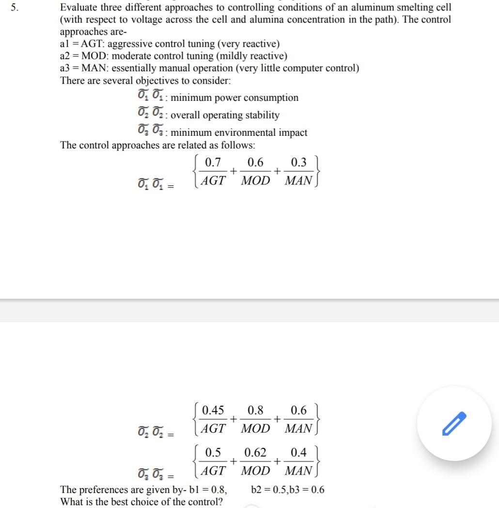 Solved Evaluate three different approaches to controlling | Chegg.com