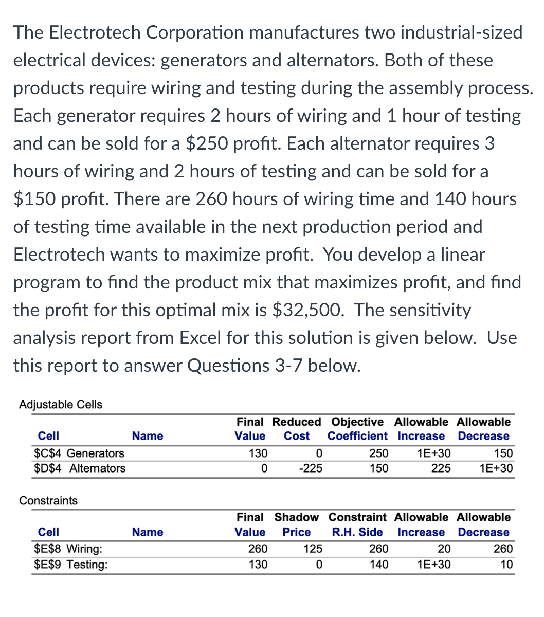 Solved Develop a LP and spreadsheet model for Problem 23 ﻿at | Chegg.com