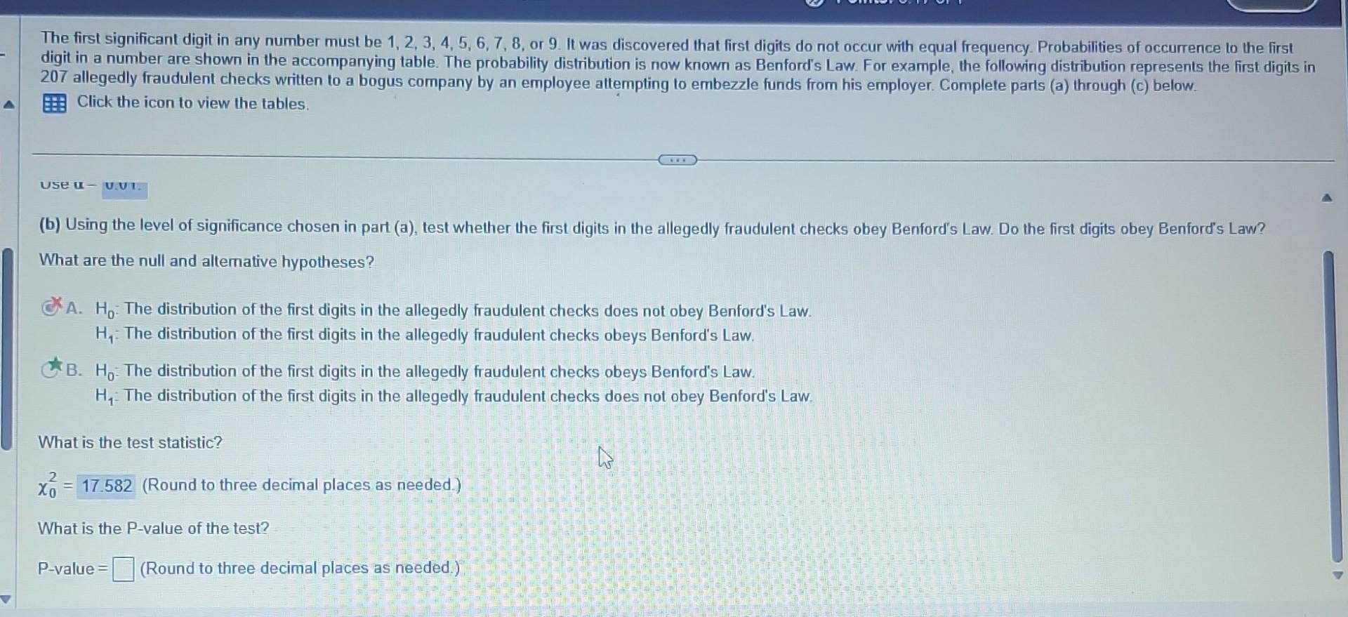 Solved The first significant digit in any number must be | Chegg.com