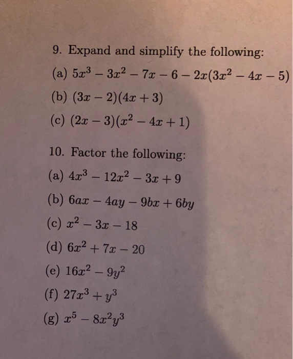 Solved 1 Let F x 2x2 3x 7 Evaluate The Following Chegg