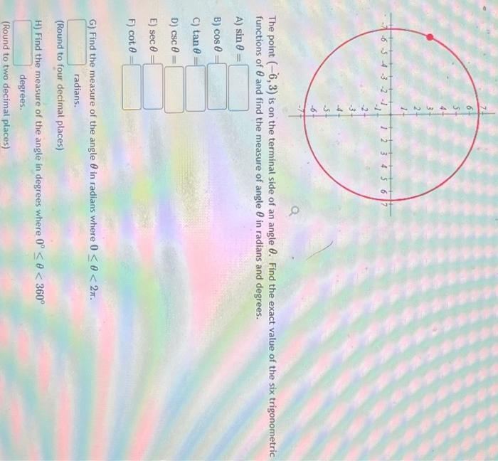 Solved Pre Calc