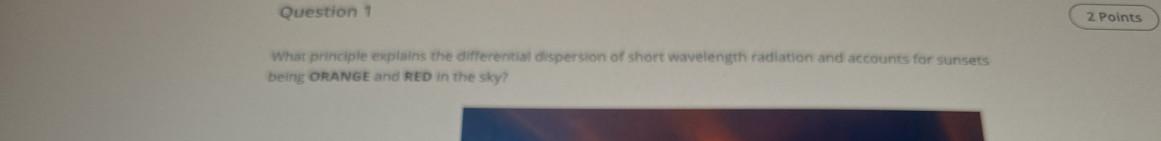 Solved Question 1What principle explains the differential | Chegg.com