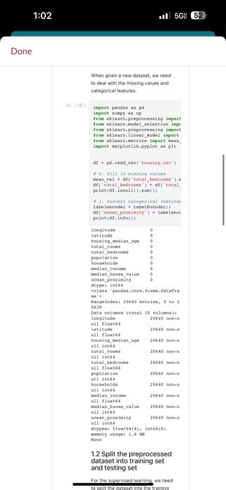 Solved 2. Task: Linear Regression for Medical Cost | Chegg.com