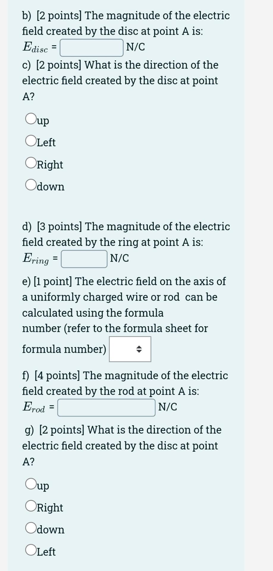 Problem 3. [20 points] A disc, a ring, and a rod are | Chegg.com