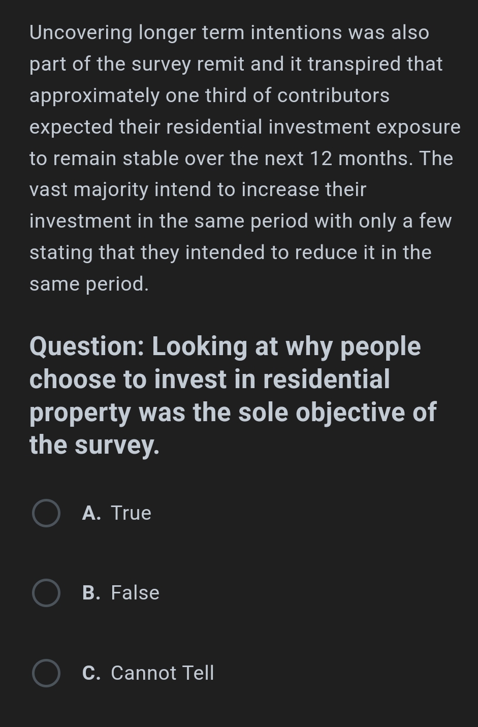 Solved Uncovering longer term intentions was also part of | Chegg.com