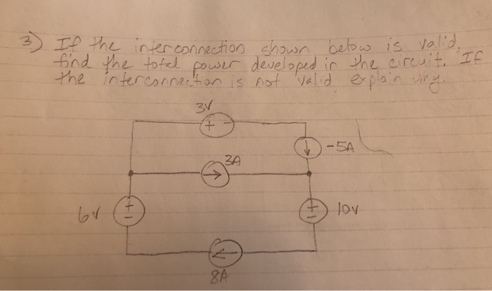 Solved -3) If find the the interconnection shown below is | Chegg.com
