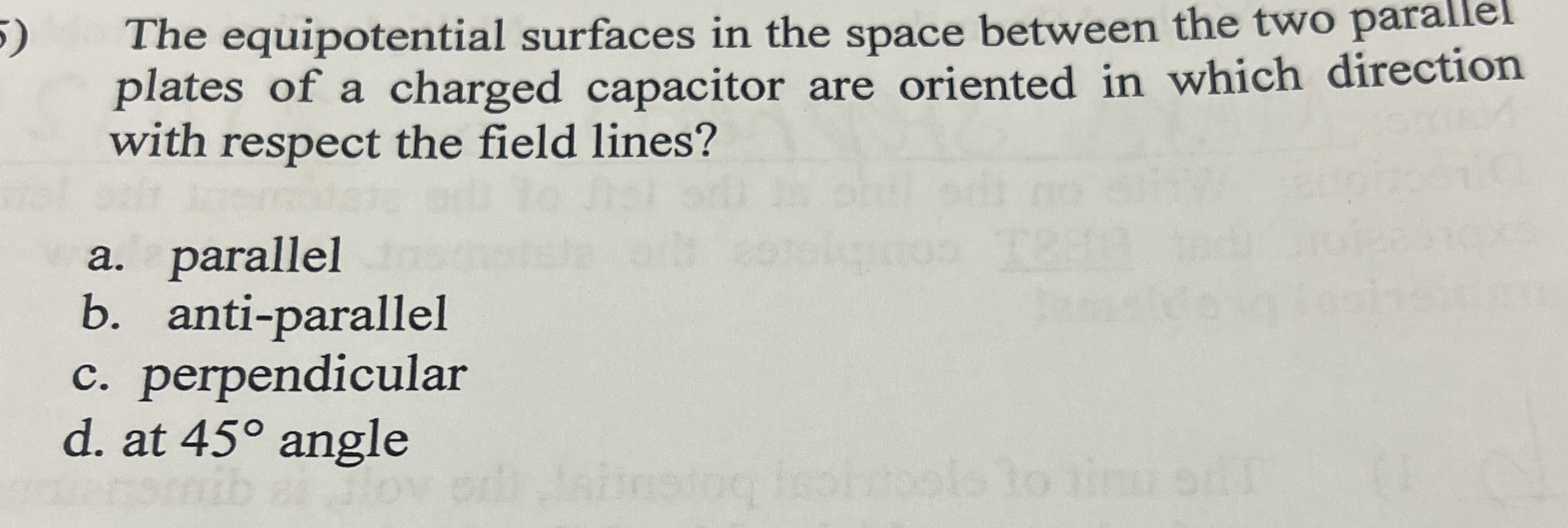Solved The equipotential surfaces in the space between the | Chegg.com