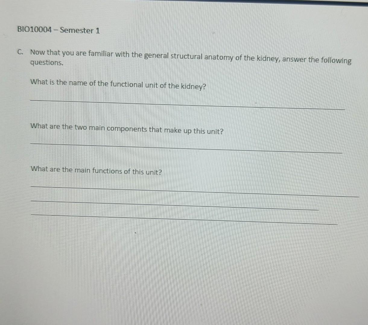 Solved C. Now that you are familiar with the general | Chegg.com