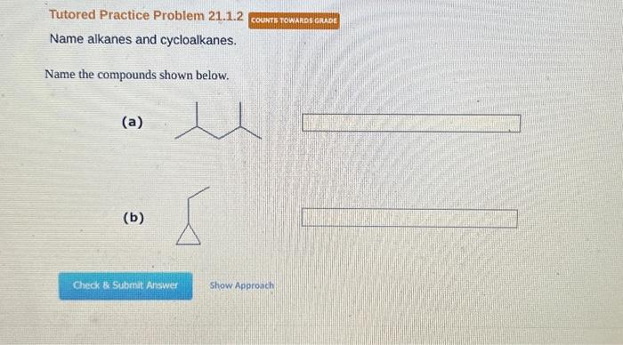 Solved Tutored Practice Problem 21 1 1 Interpret Organic