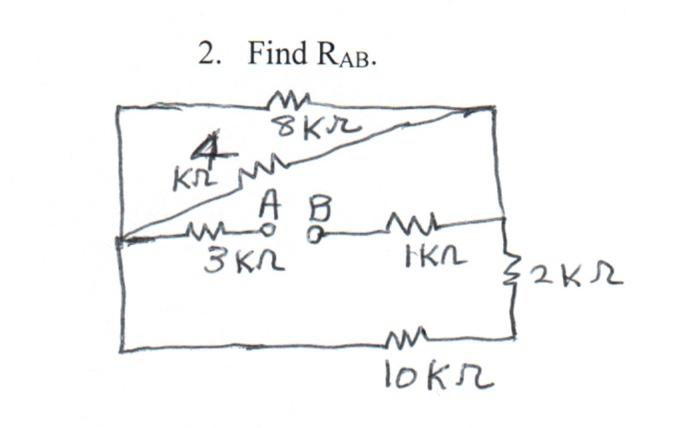 Solved 2. Find RAB. | Chegg.com