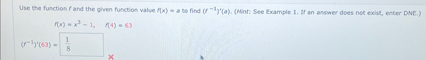 Solved Use the function f ﻿and the given function value | Chegg.com