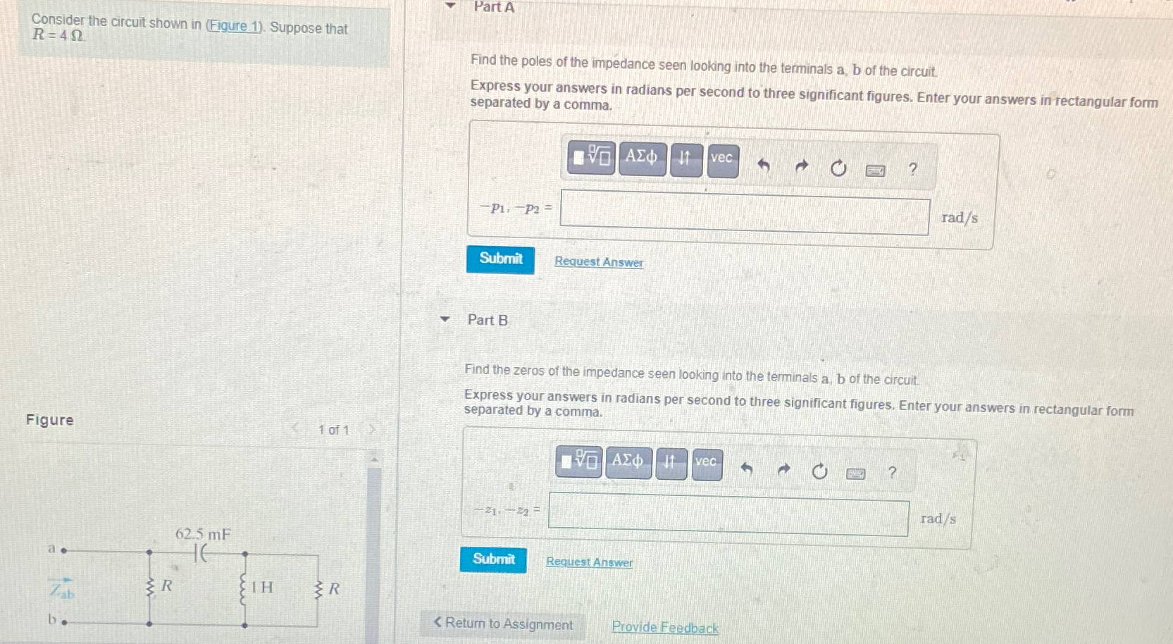 Solved Consider the circuit shown in (Figure 1). ﻿Suppose | Chegg.com