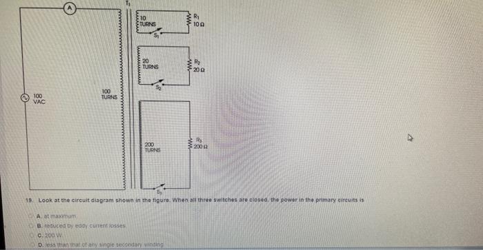 Solved 15. Look at the circuit diagram shown in the figure. | Chegg.com