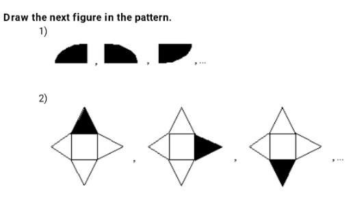 Solved Draw the next figure in the pattern. 1) 2) | Chegg.com