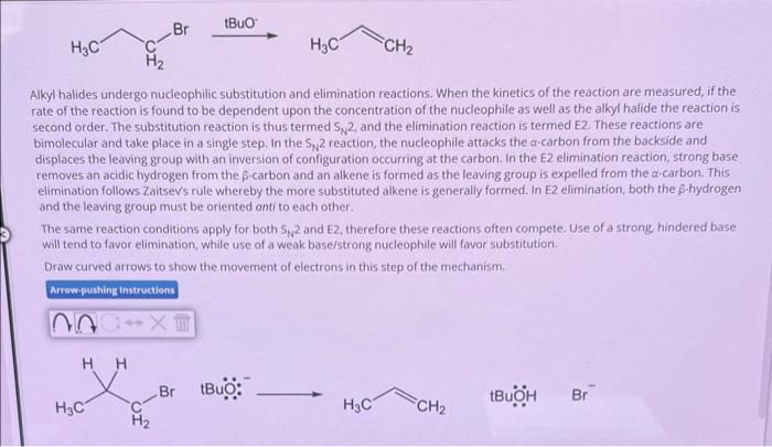 Solved Alkyl halides undergo nucleophilic substitution and | Chegg.com Solved Alkyl halides undergo nucleophilic substitution and | Chegg.com